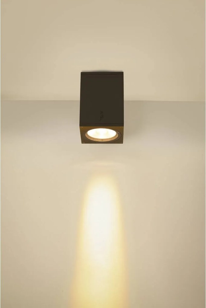 LA 1003421 ENOLA SQUARE M Outdoor, stropní LED svítidlo, antracitové - BIG WHITE (SLV)