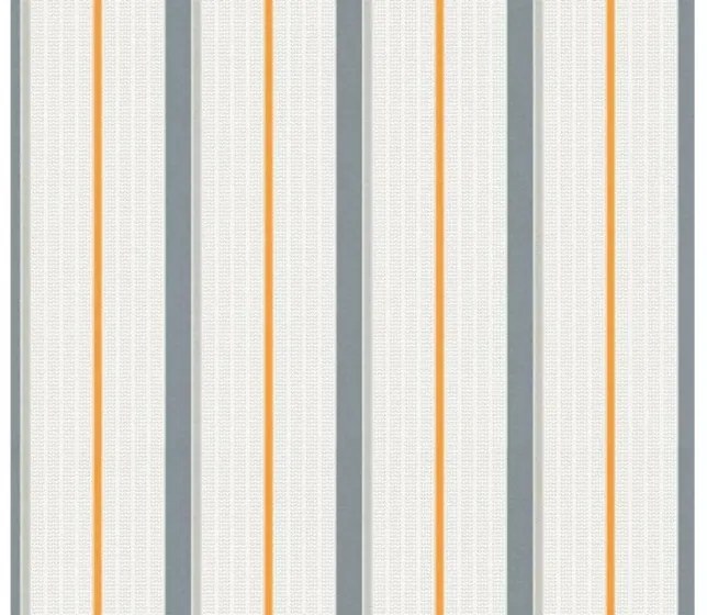 A.S. Création 35707-3 dětské tapety na zeď Esprit Kids 5 | 0,53 x 10,05 m | bílá, oranžová, šedá, hnědá vliesová tapeta na stěnu 357073