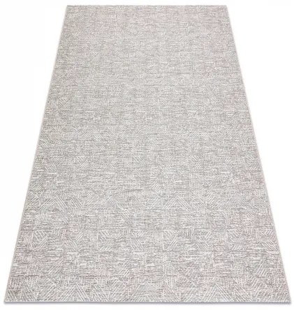 koberec COLOR 47373560 SISAL labyrint béžový velikost 140x200 cm | krásné koberce cz