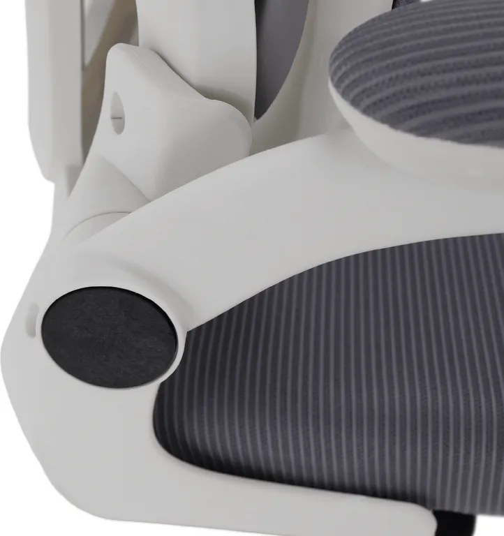 Ergonomická kancelářská židle IMPERIAL - šedá síťovina