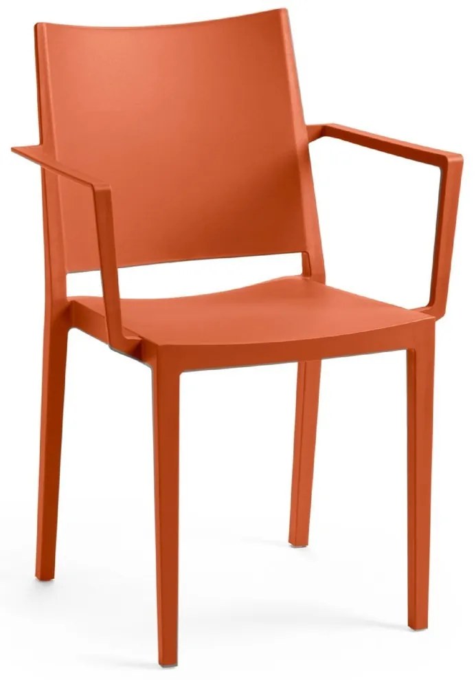 Rojaplast Křeslo MOSK ARMCHAIR - cihlová