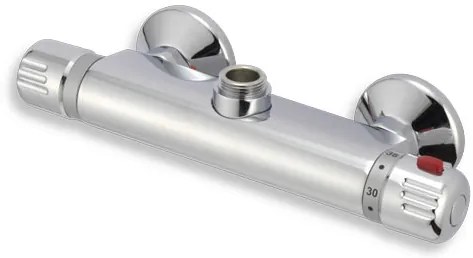 NOVASERVIS Sprchová termostat baterie horní vývod 150 mm Aquamat chrom (2661/1,0)