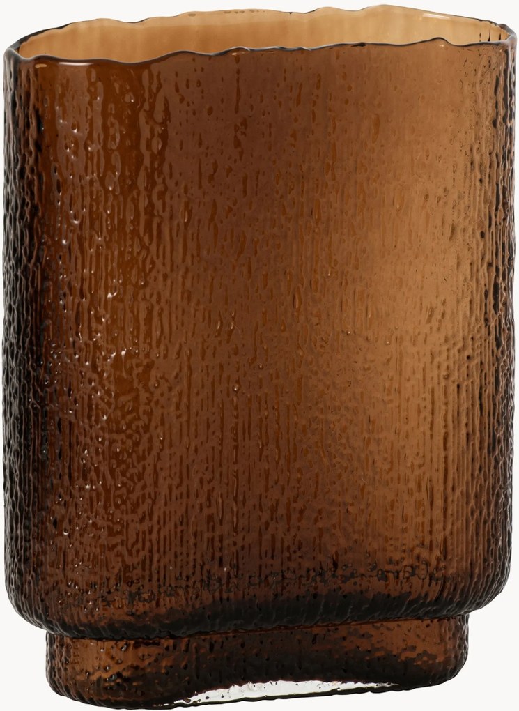 Skleněná váza Amber