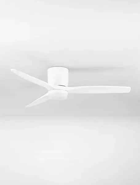 LED bílé designové stropní svítidlo Aloa s dálkovým ovládáním