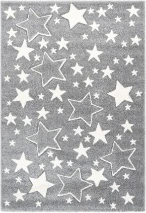 Dětský koberec Australia - Tamworth stříbrná 120 x 170 cm