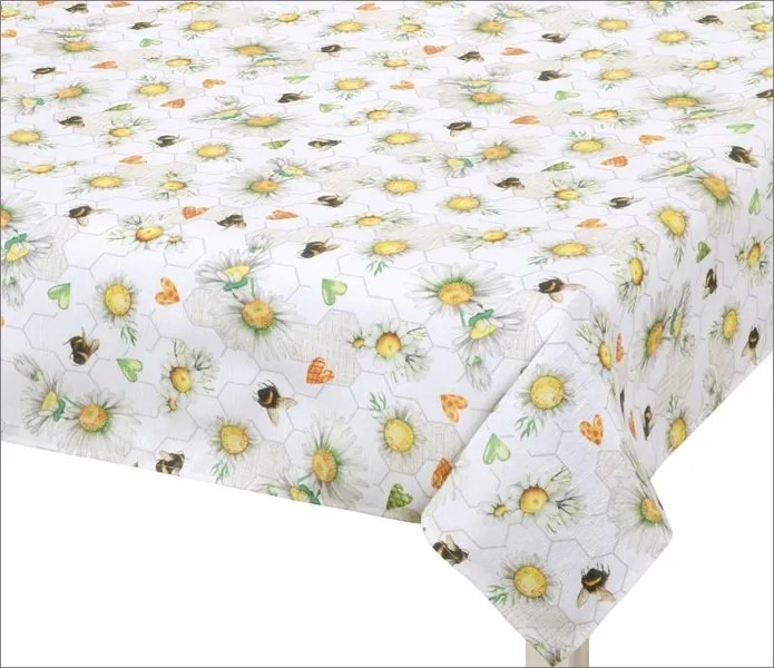 Bellatex Ubrus Velikonoce Kytička a včelka rozměr 120x140 cm