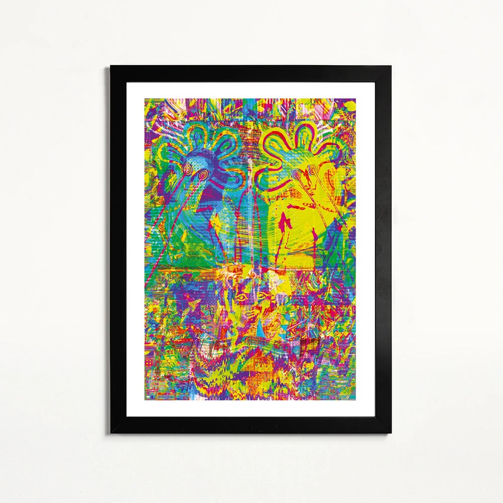 Šimon Dub | Oasis #1 Rám: Černý, Velikost: 100 x 70 cm