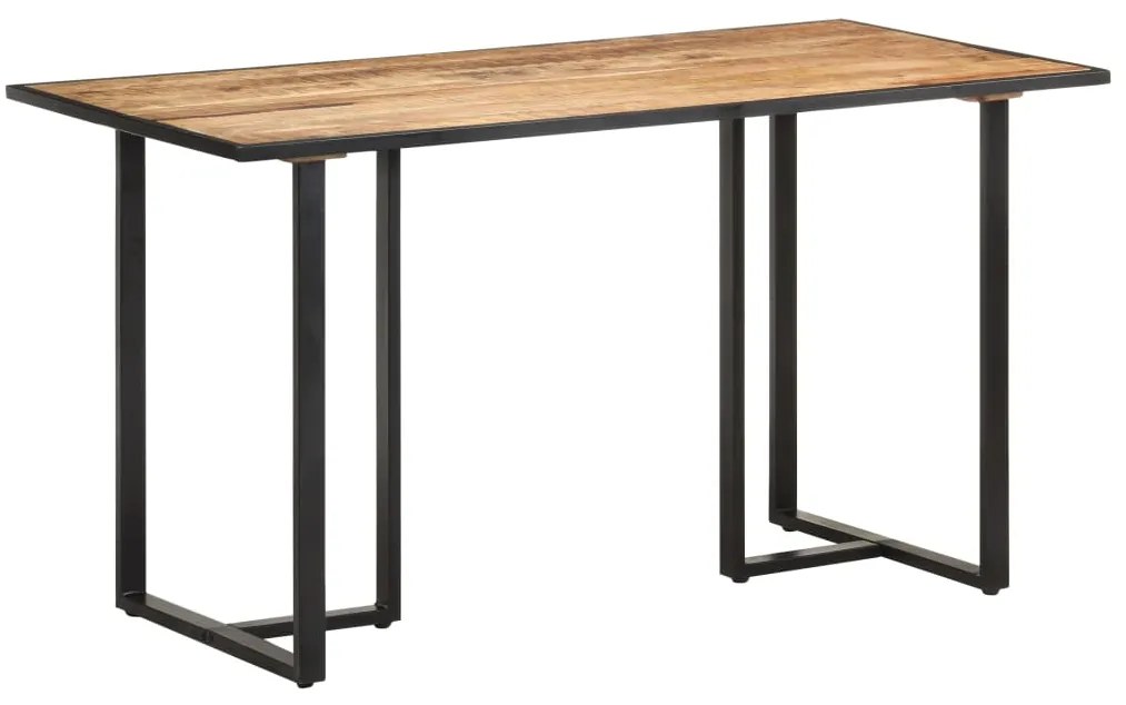 Jídelní stůl 140 cm hrubé mangovníkové dřevo 320691