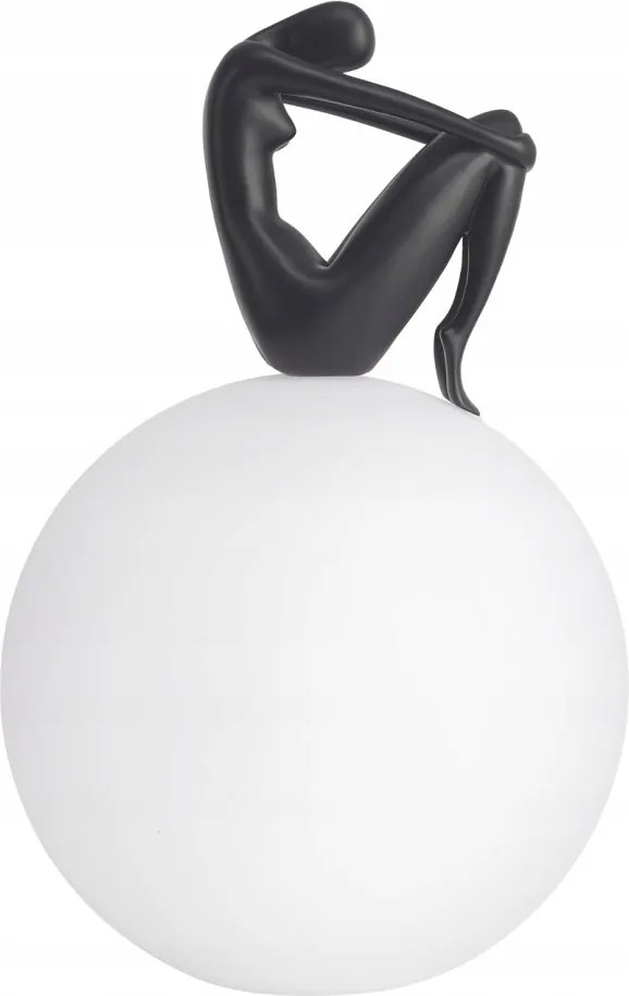 Stolní lampa WOMAN-2 černá 35 cm