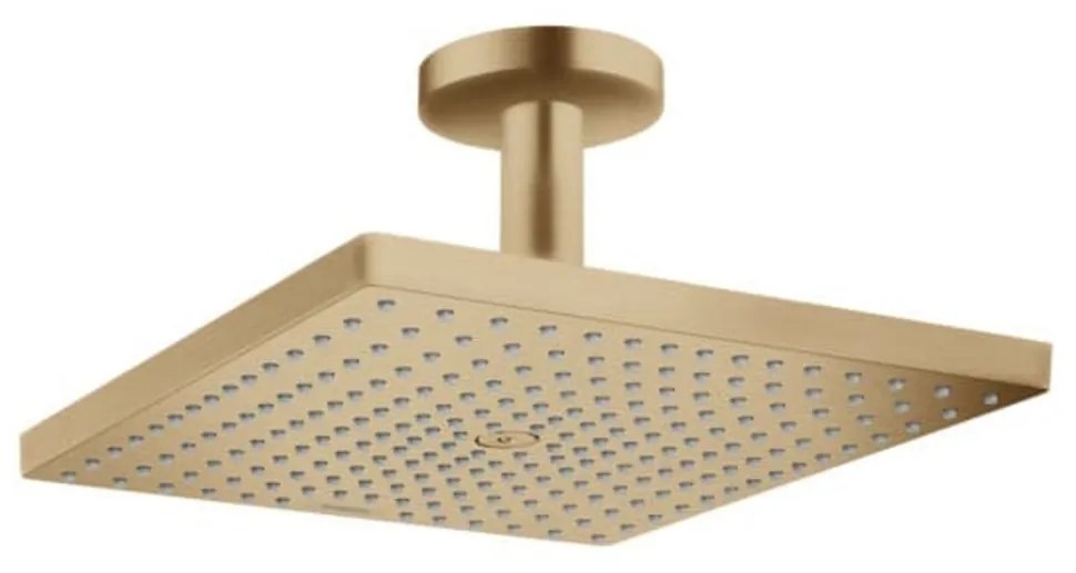 Hlavová sprcha Hansgrohe Raindance strop včetně sprchového ramena kartáčovaný bronz 26250140