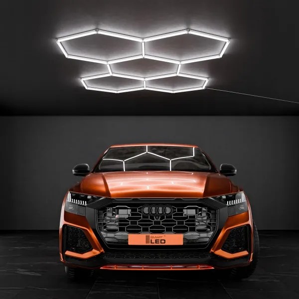 LED Stropní svítidlo LED/240W/85-265V 6500K 298x209 cm CRI 90 IP44 bílá