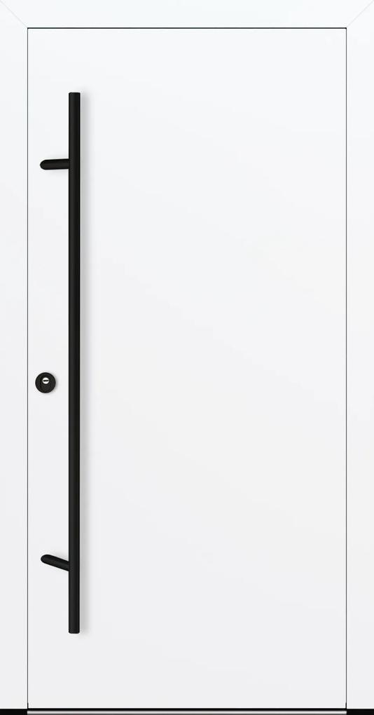 FM Turen - Feldmann & Mayer Vchodové dveře s ocelovým opláštěním FM Turen model DS20 blackline Orientace dveří: Levé, otevírání dovnitř, Dekor: Bílá, Standardní rozměr dveří včetně rámu: 98 cm x 208 cm - vnější rozměr rámu