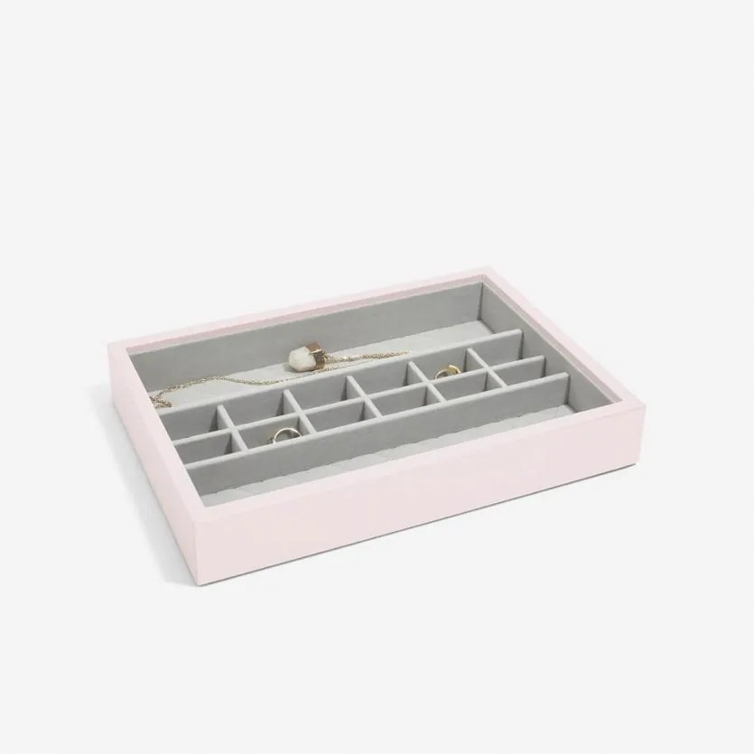 Box na šperky Stackers Blossom Pink Leather Small Accessories | růžová 75450
