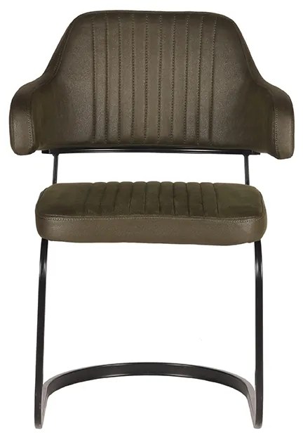LABEL51 jídelní židle OTTA armádní zelená Color: Army green UK-30.179