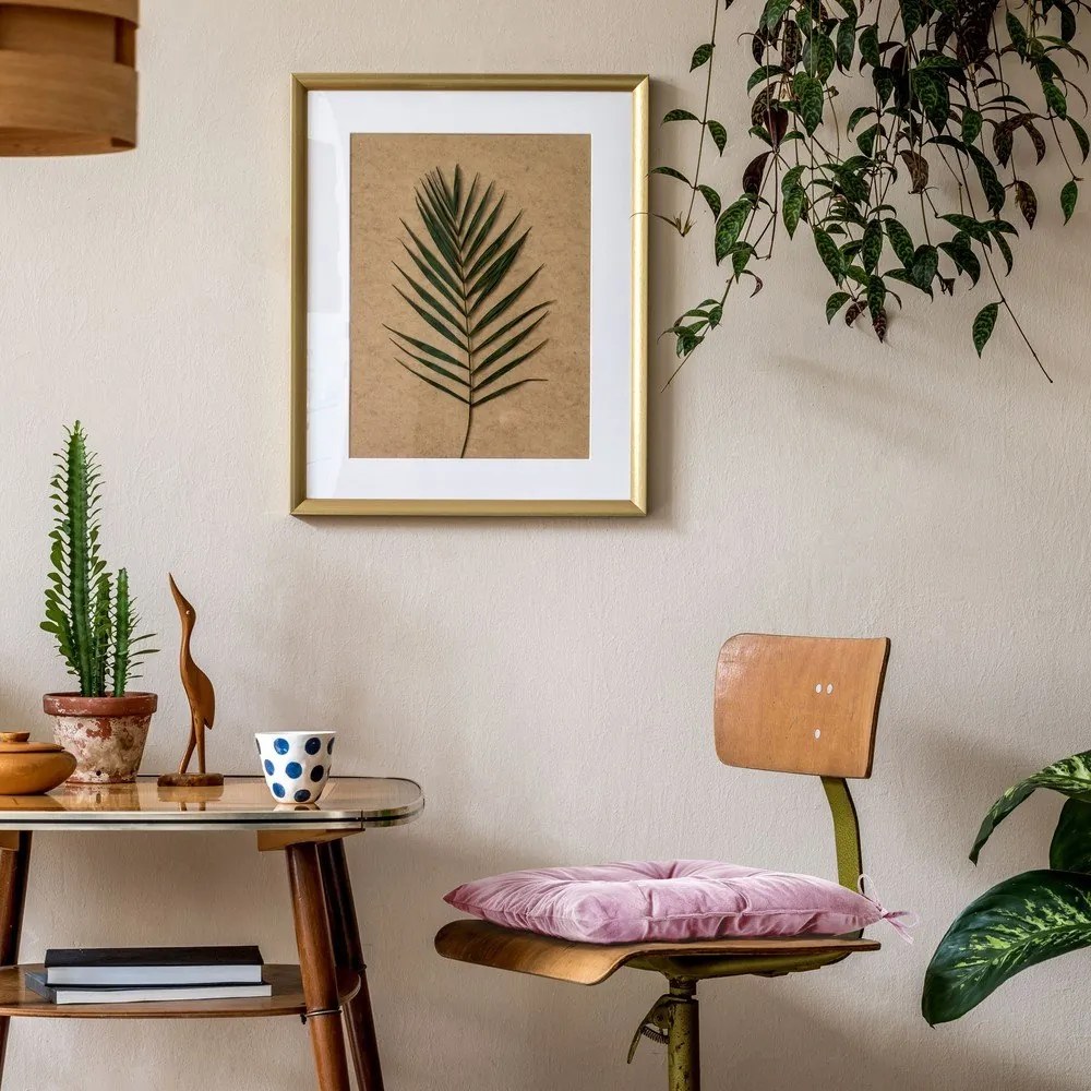 Sametový podsedák 40x40 cm Aleksa – Restilo