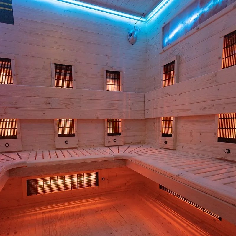BPS-koupelny Infrasauna Relax HYD-6714 180x150, 3-4 osoby