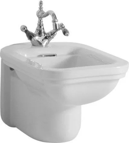 Kerasan WALDORF retro bidet závěsný 37x55cm, bílá 4125K1