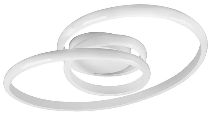 Designové stropní svítidlo bílé včetně LED 3-stupňově stmívatelné - Levi