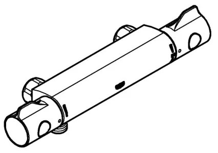 GROHE 34561000 - Termostatická sprchová baterie DN 15 lesklý chrom