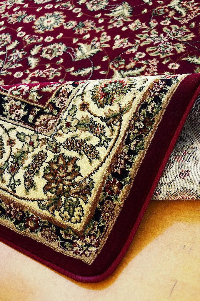 Berfin Dywany, Kusový koberec Anatolia 5378 B (Red), 150x300, červená, kancelář