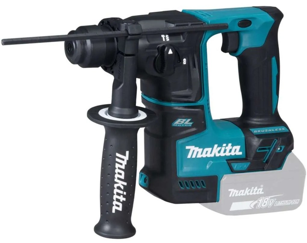 Makita - 18V AKU vrtací kladivo, bez baterie a nabíječky DHR171Z