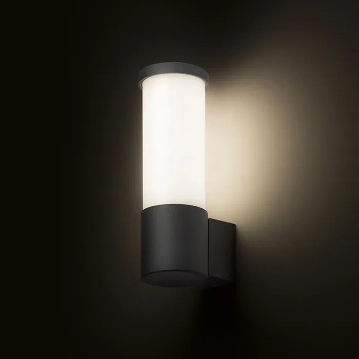 RENDL R12548 GARRET LED venkovní světlo, nástěnná IP65 antracitová