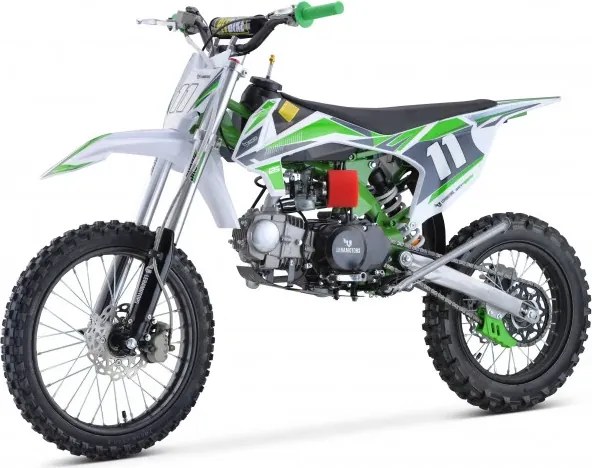 Leramotors Shark 125ccm 4T 17/14 - pitbike, zelená