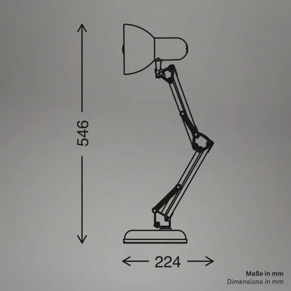 Brilo - Stolní lampa PIXA 1xE14/25W/230V béžová