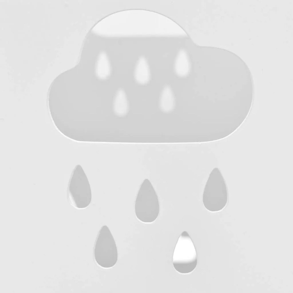 Stojan na deštníky Umbrellas ocelový bílý 246805
