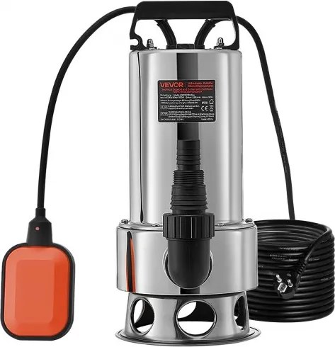 ponorné vodní čerpadlo, 1300 W 20000 l/h, s 10 m