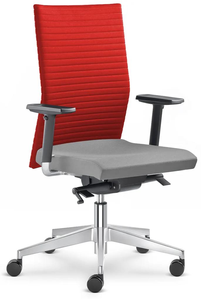 LD seating Element 430-SYS-F40-N6 - Kancelářská židle  - červená/šedá