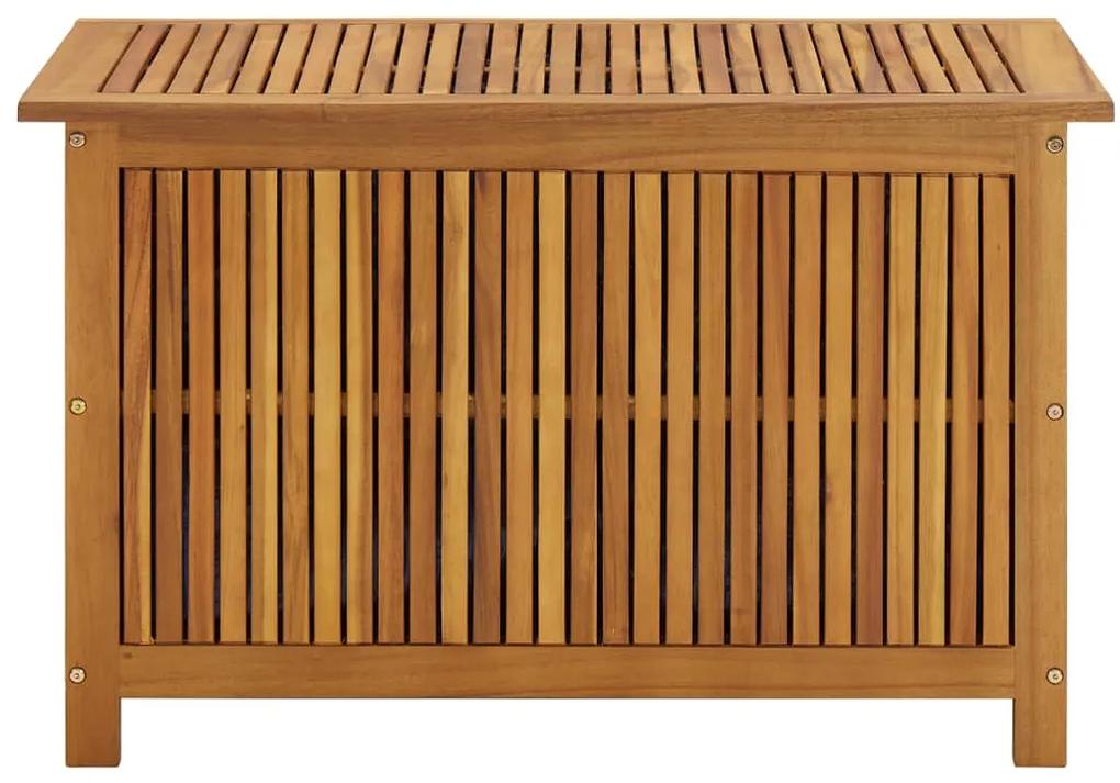 vidaXL Zahradní úložný box 90 x 50 x 58 cm masivní akáciové dřevo