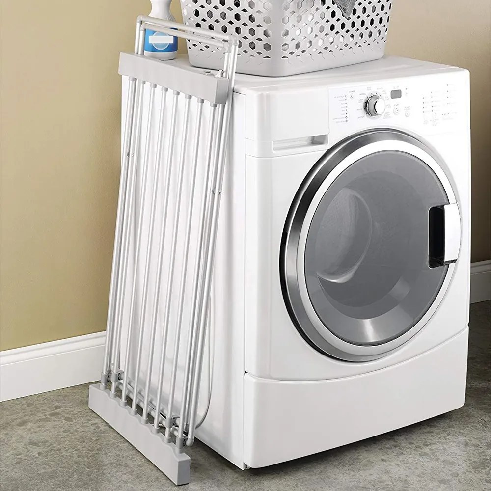 Elektrický sušák na prádlo 120 W, s 8 sušícími tyčemi