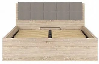 TETRIX postel s roštem LOZ/160/B, dub sonoma