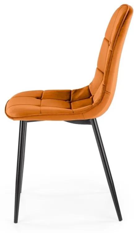 Jídelní židle K417 Halmar Černá
