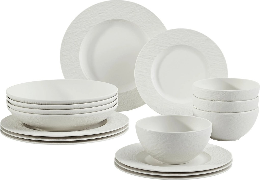 XXXLutz KOMBINOVANÁ SOUPRAVA 16dílné, porcelán (fine china) keramika Villeroy & Boch - Kolekce nádobí - 003407106919
