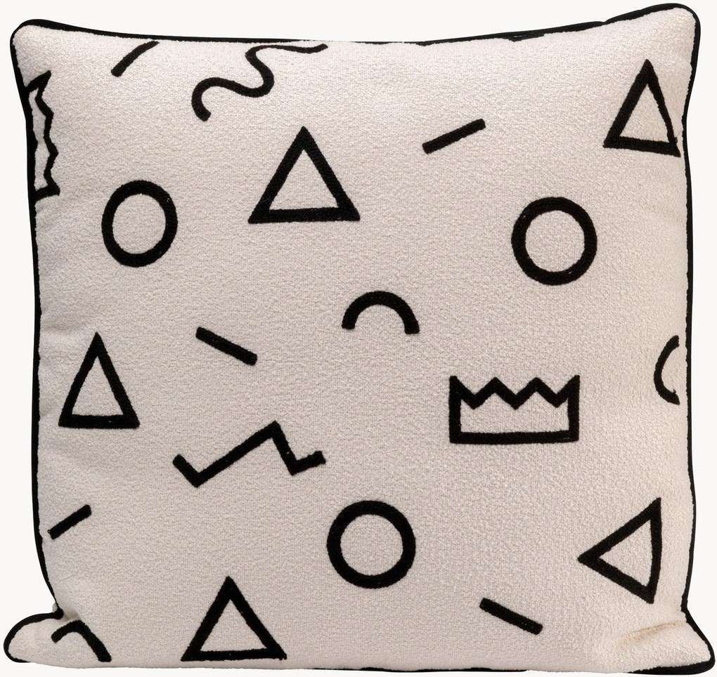 Bouclé polštář Geometric