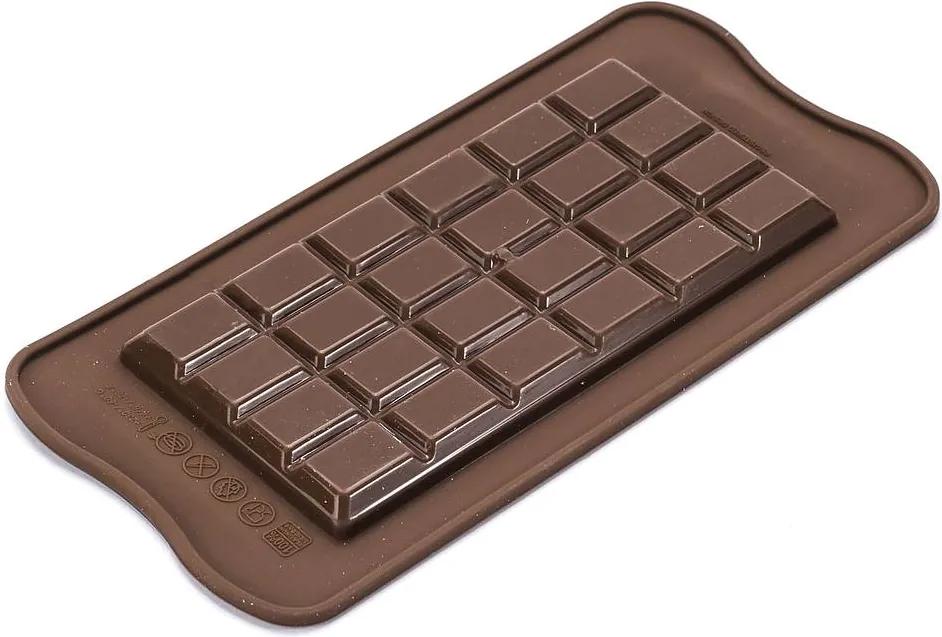 Silikonová forma na čokoládu Silikomart SCG36 Classic Choco Bar | tabulka