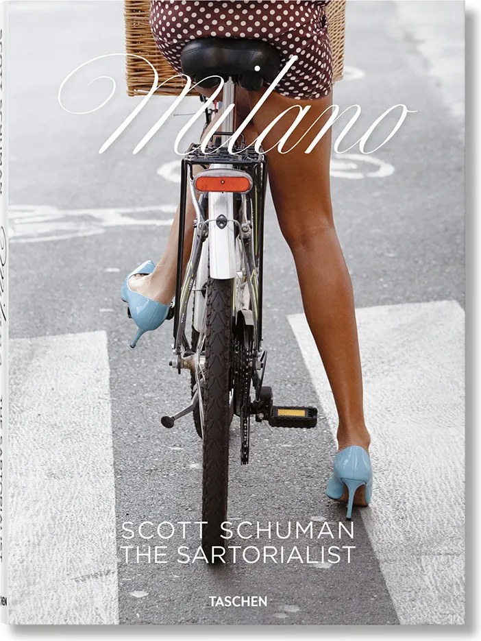 Taschen designové knihy Scott Schuman. The Sartorialist MILANO