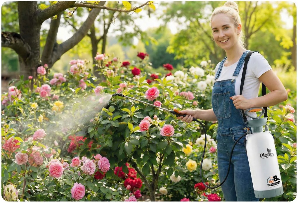 Ruční tlakový postřikovač 8l Plonos PL-606