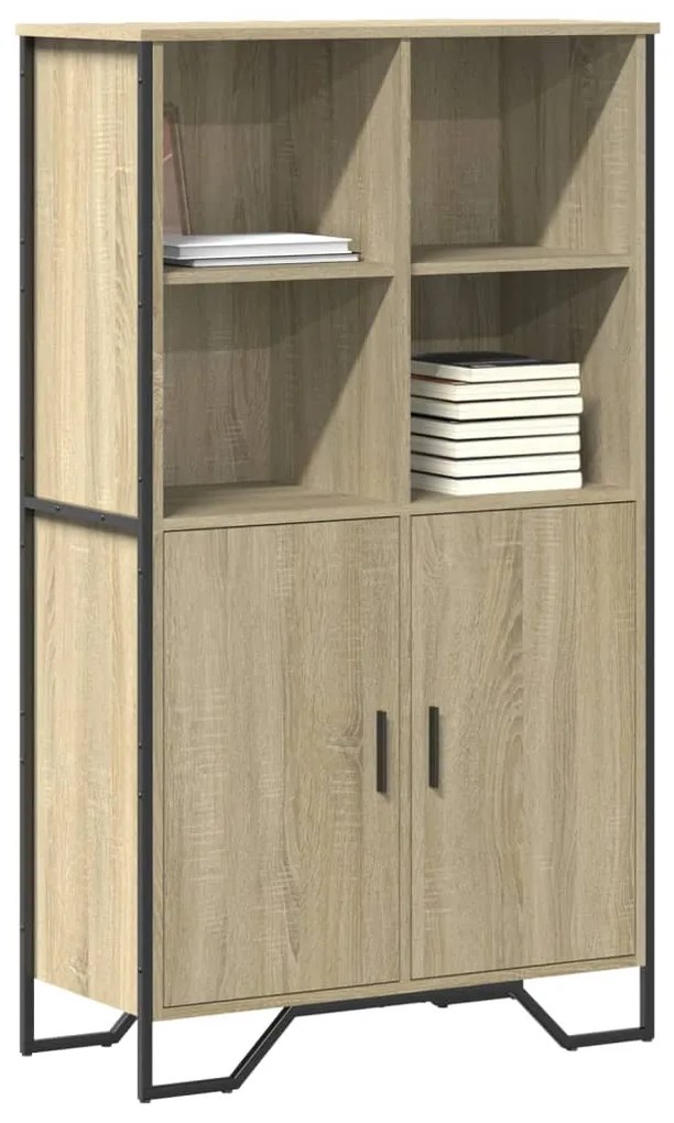 Highboard dub sonoma 79,5 x 35,5 x 137,5 cm kompozitní dřevo 3295308