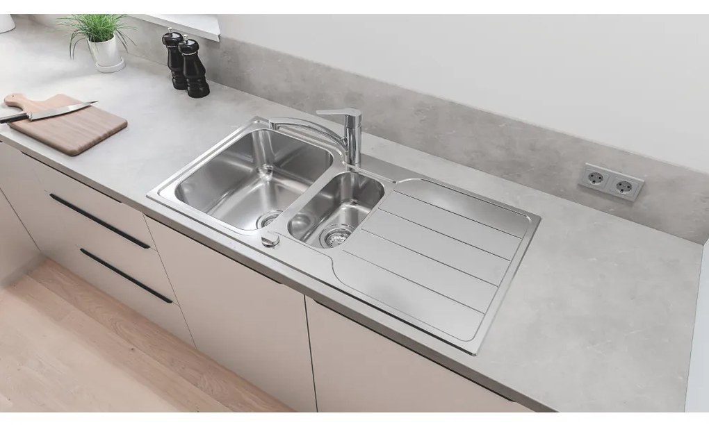 GROHE Start - Páková dřezová baterie, chrom 30530002