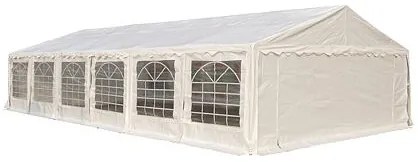 Zahradní Párty stan 5x12 m PVC Standard Ohnivzdorný Barva: Bílá