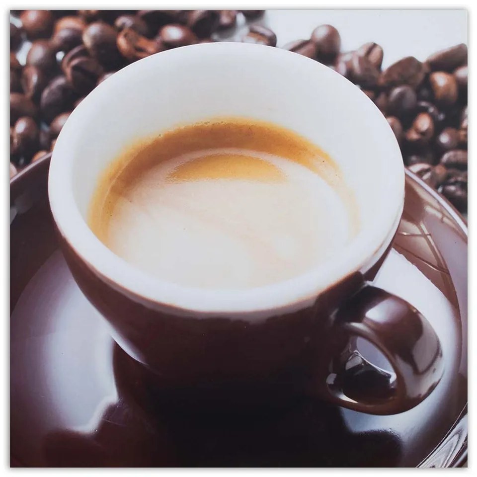 Gario Obraz na plátně Půl šálku kávy Rozměry: 30 x 30 cm