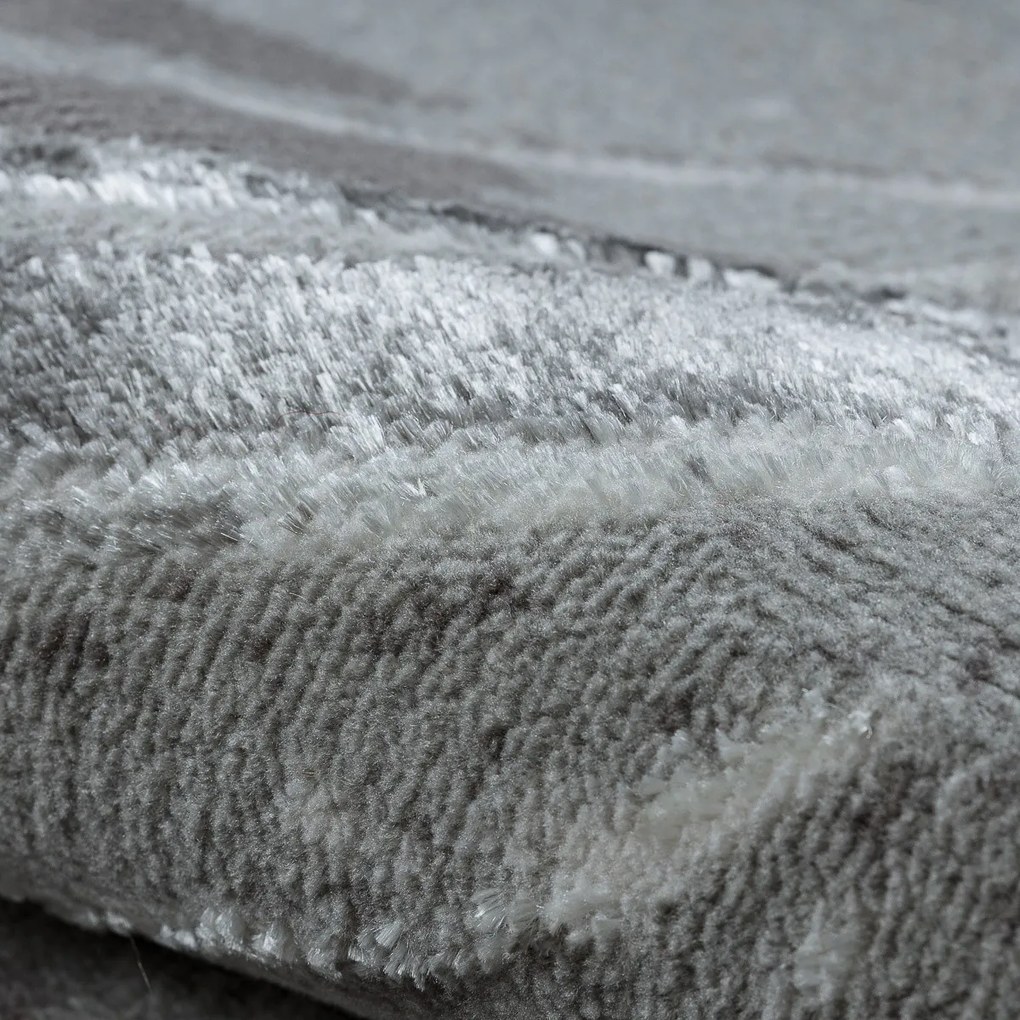 Dywany Łuszczów, Kusový koberec Bliss Z162BZ253 grey/cream, 160x220, šedá, kancelář