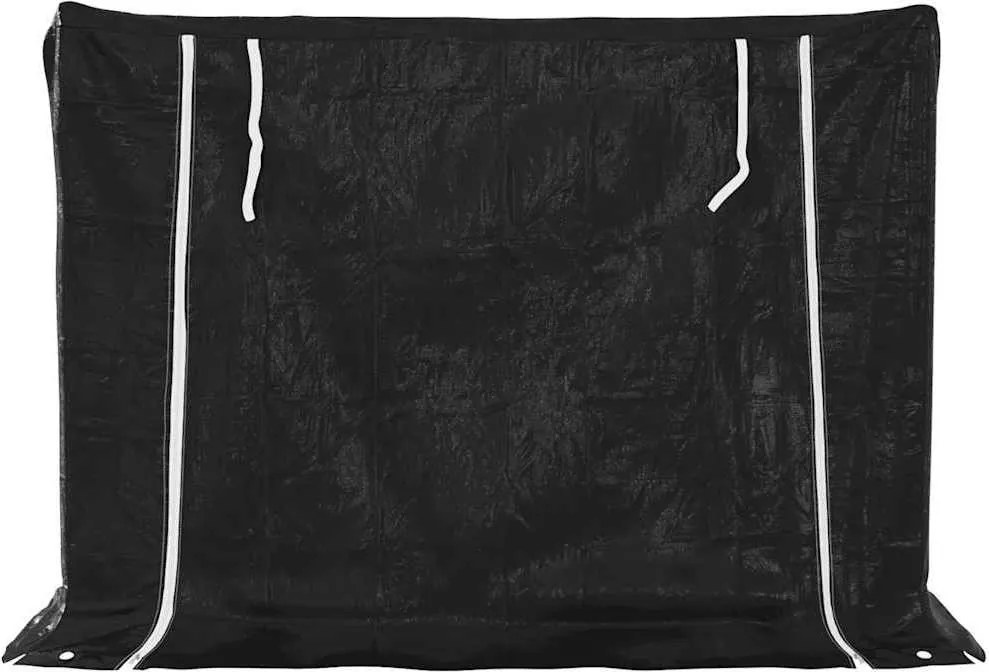 vidaXL Stojan na palivové dřevo s krytem 151x60,5x110,5 cm [4104941]
