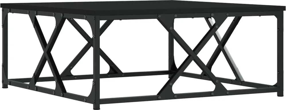 vidaXL Konferenční stolek 70 x 70 x 30 cm kompozitní dřevo [835369] Barva: kouřový dub