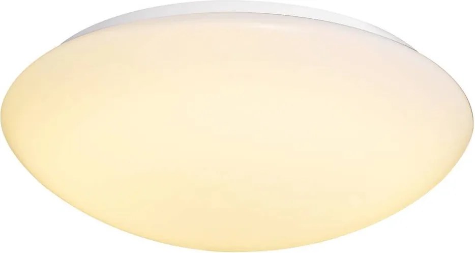LA 1002022 LIPSY 50 Dome, LED, venkovní nástěnné a stropní nástavbové svítidlo, bílá, IP44, 3000/4000K - BIG WHITE (SLV)