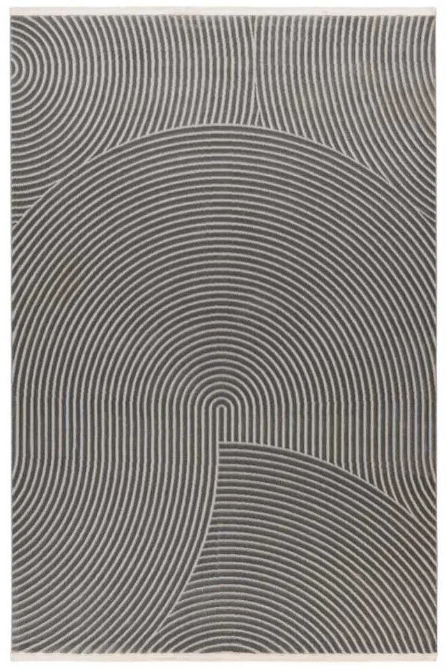 Lalee Kusový koberec Elif 402 Grey Rozměr koberce: 120 x 170 cm