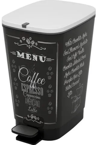 KIS KIS Chic Bin Coffee Menu Koš na odpad 35L